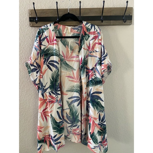Japna | Tops | Nwt Tropical Duster | Poshmark